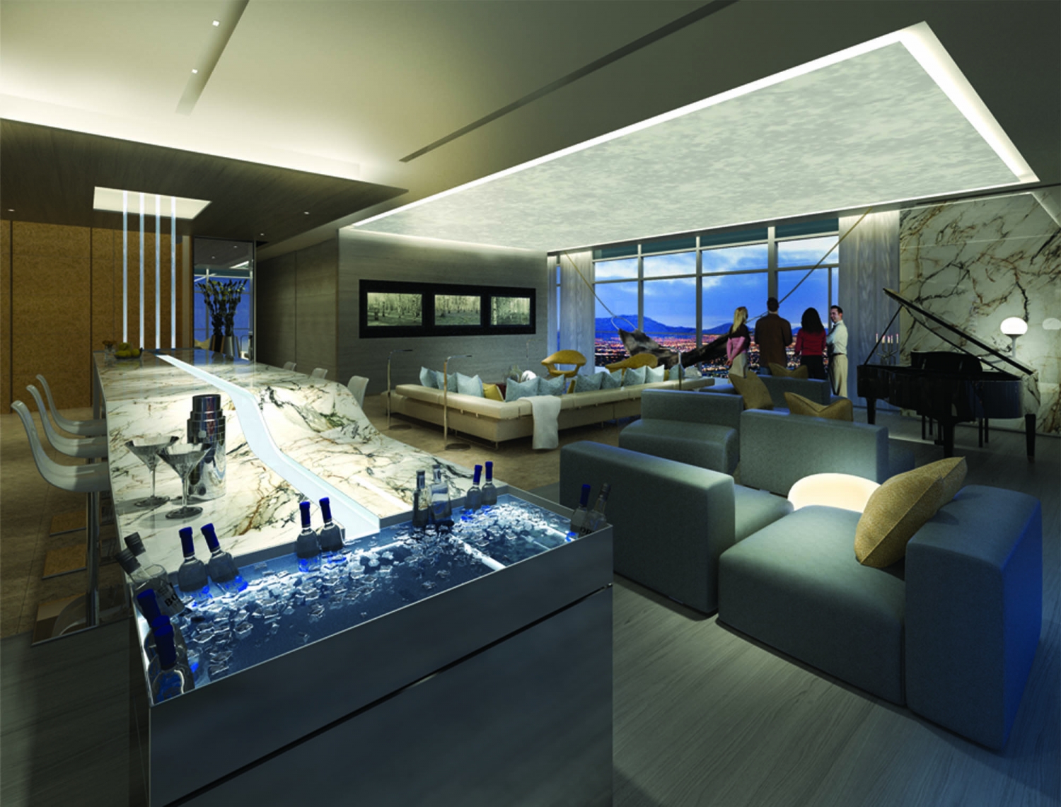 The Cosmopolitan, Penthouse Suites | Bentel & Bentel Architects ...